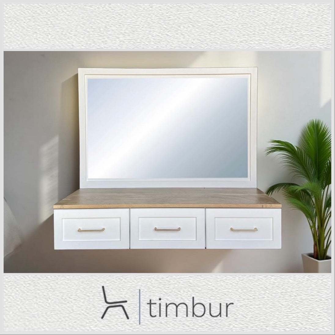 Drakensberg Floating Dressing Table – Timbur