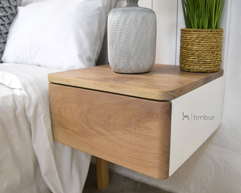 Strand Floating Headboard | Modern Design with Integrated Pedestals ...